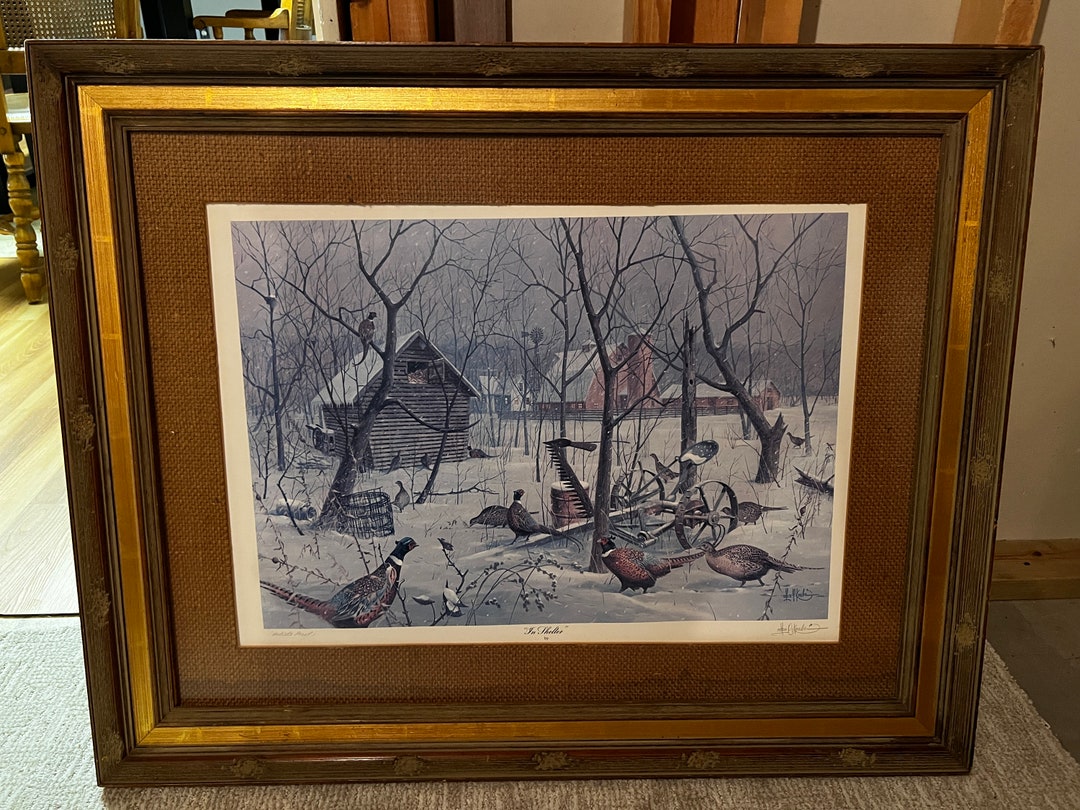 Les Kouba in Shelter 24 X 17 Signed Artists - Etsy