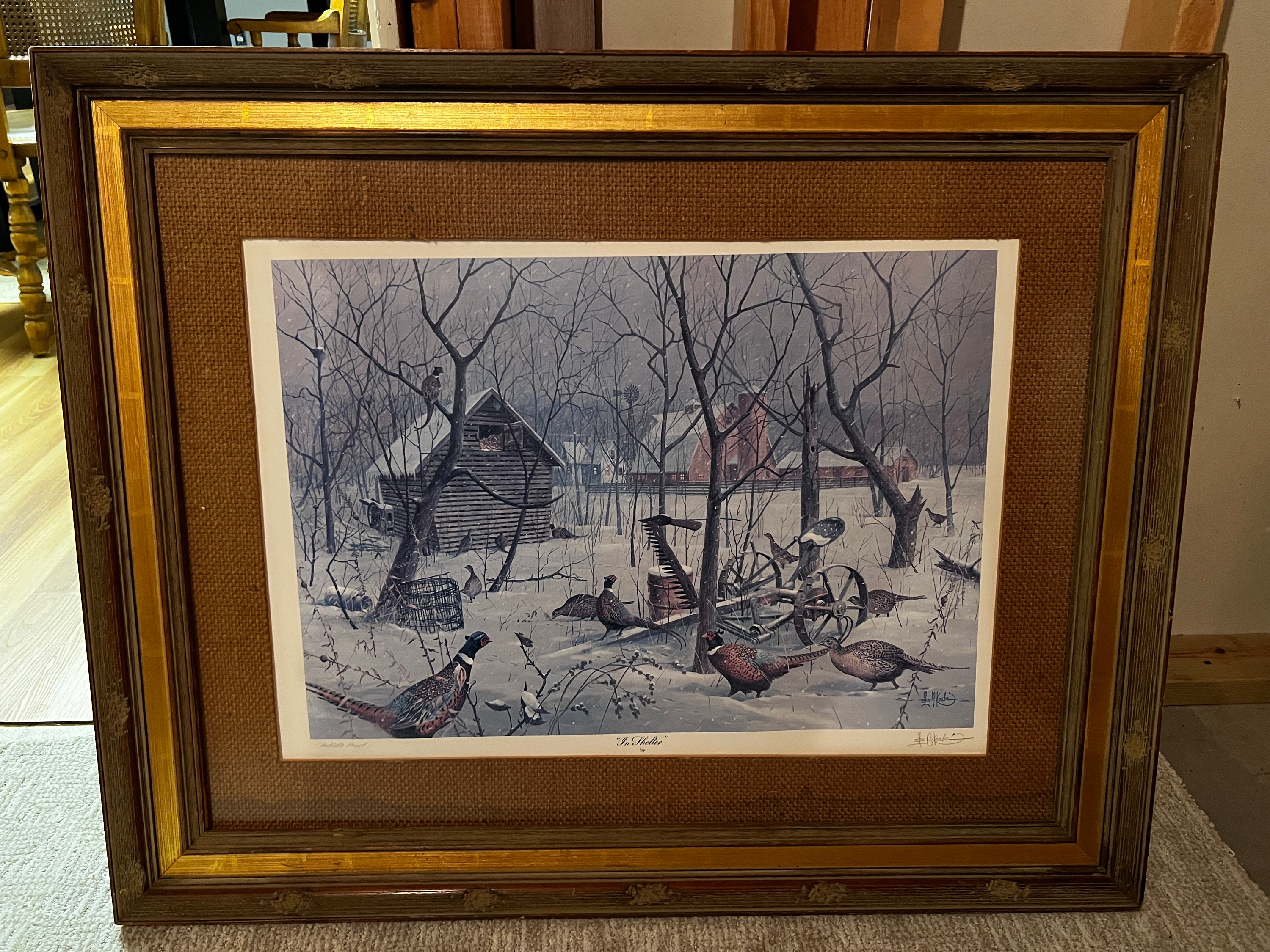 Les Kouba in Shelter 24 X 17 Signed Artists - Etsy