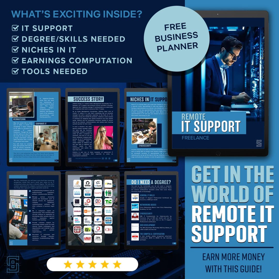 Get in the World of Remote IT Support | Complete Career Guide + FREE ...