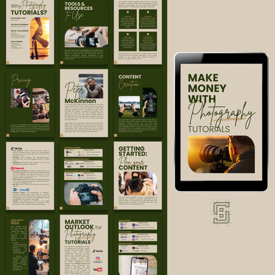 Photography Tutorial Business: Complete Guide to Earning 100-150 USD ...