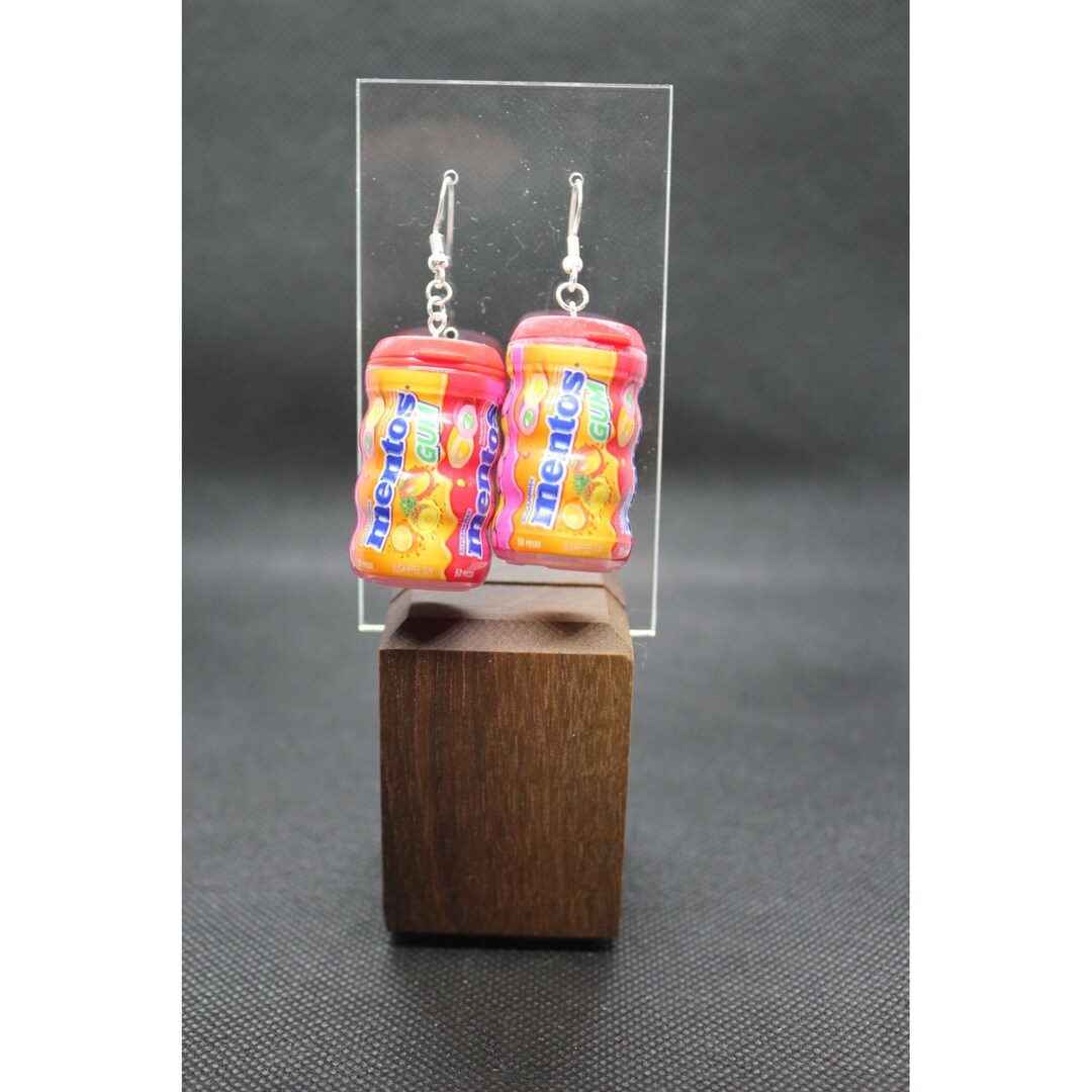 Mini Brands / Mentos Fruit Gum Earrings - Etsy