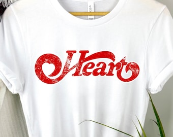 Heart Band Shirt - Etsy