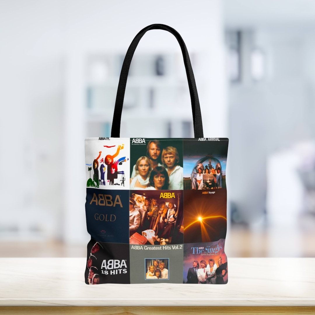 Abba Album Tote Bag, Abba Music Lover, Gift Tote Bag, Trendy Vintage ...