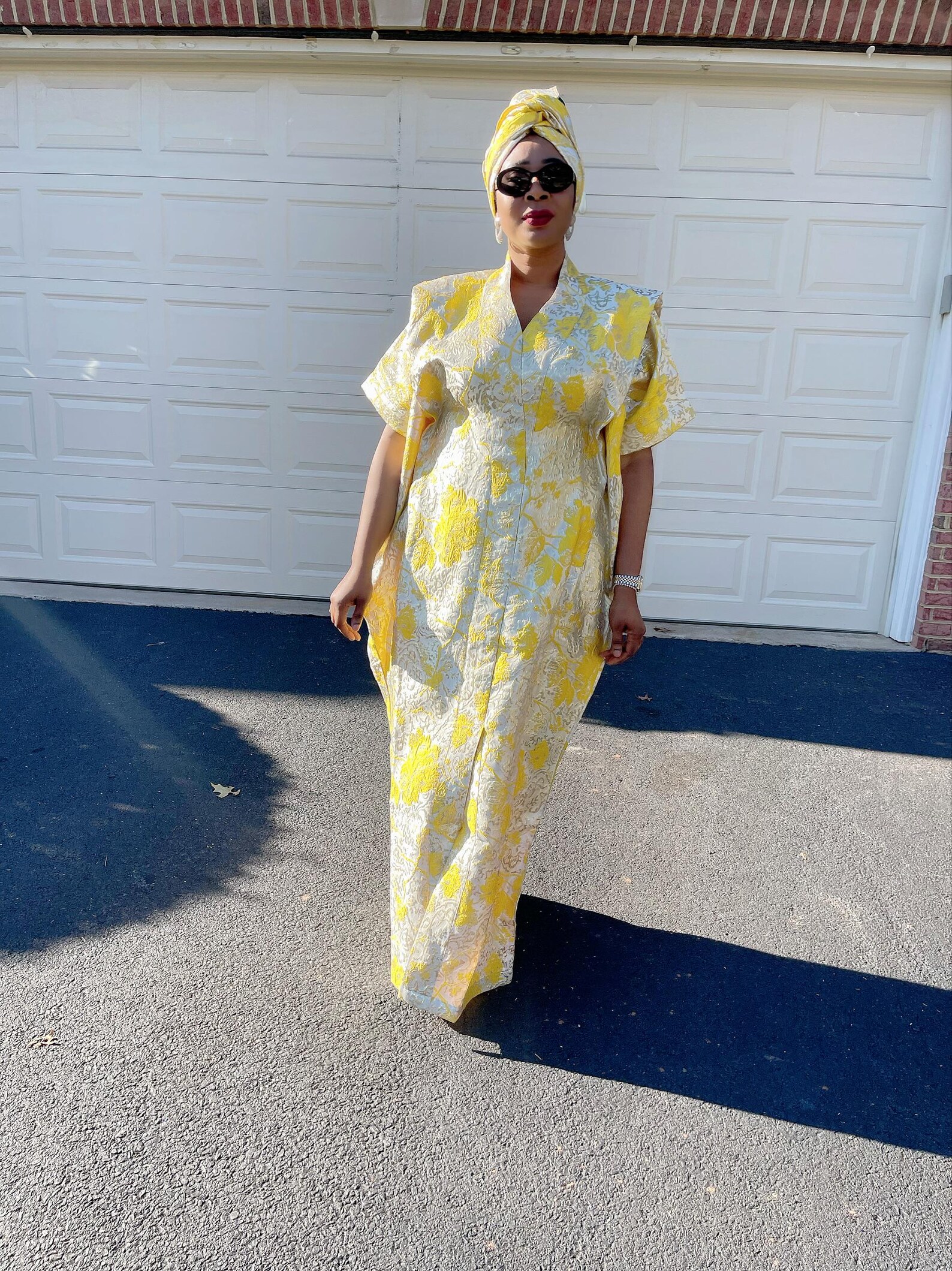 African Damask Dress - Etsy