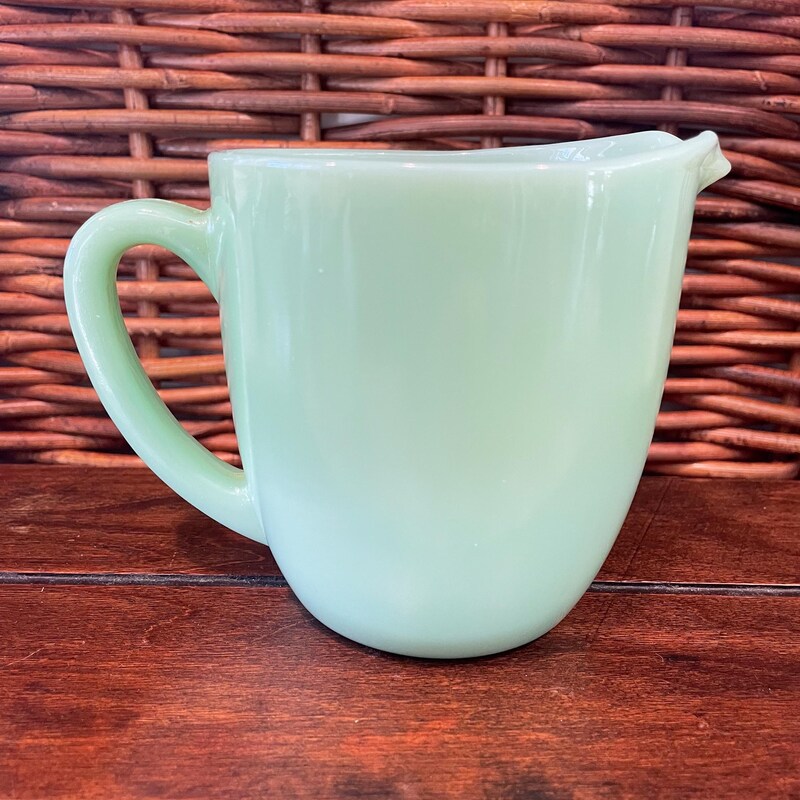 Jadeite Pitcher - Etsy