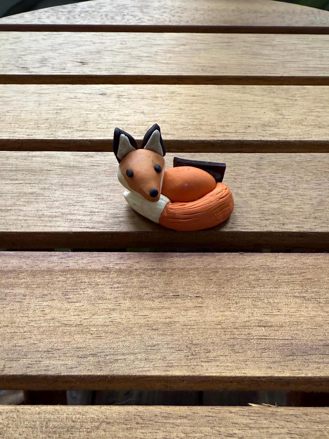 Fox Clay Magnet - Etsy