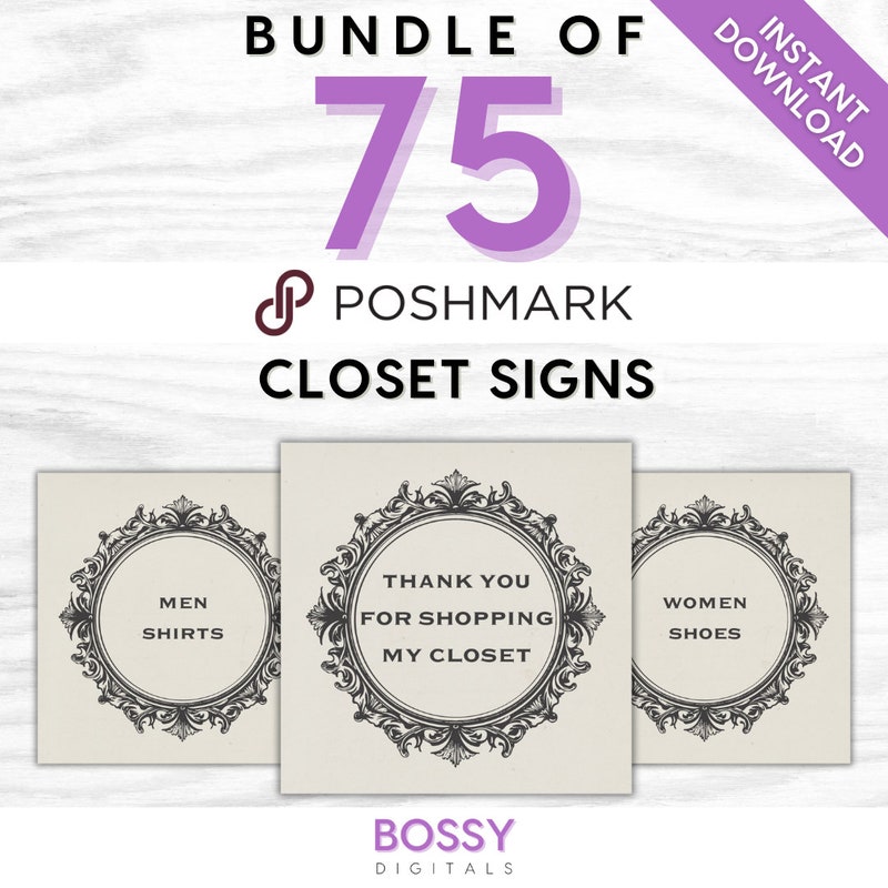 Poshmark Template - Etsy