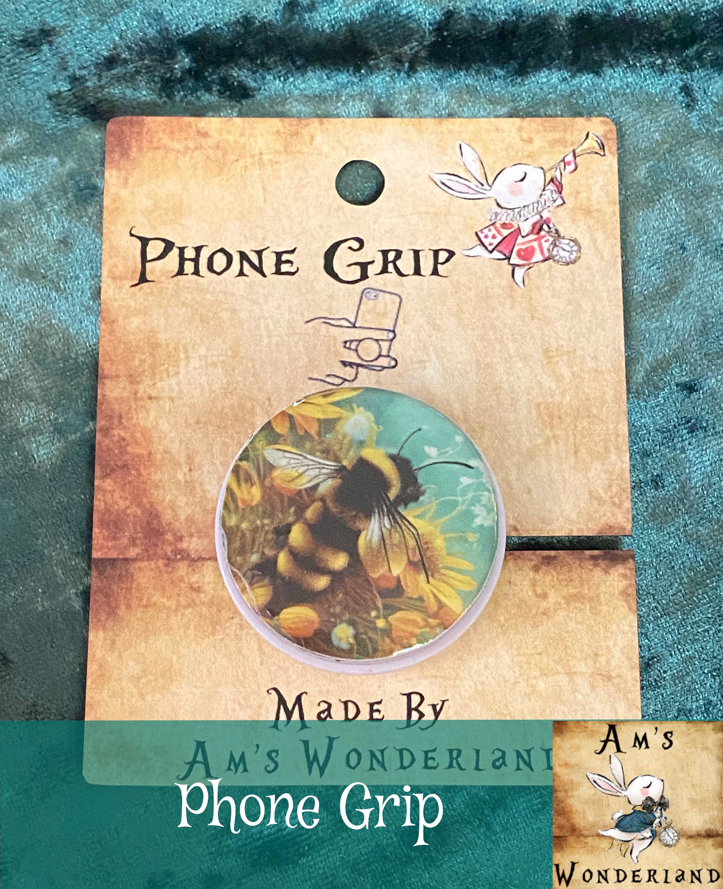 Bee Phone Grips - Etsy