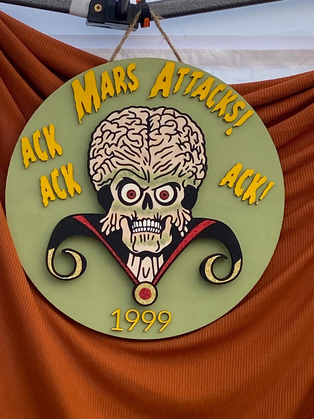 Alien Invader Light up Door Hanger - Etsy