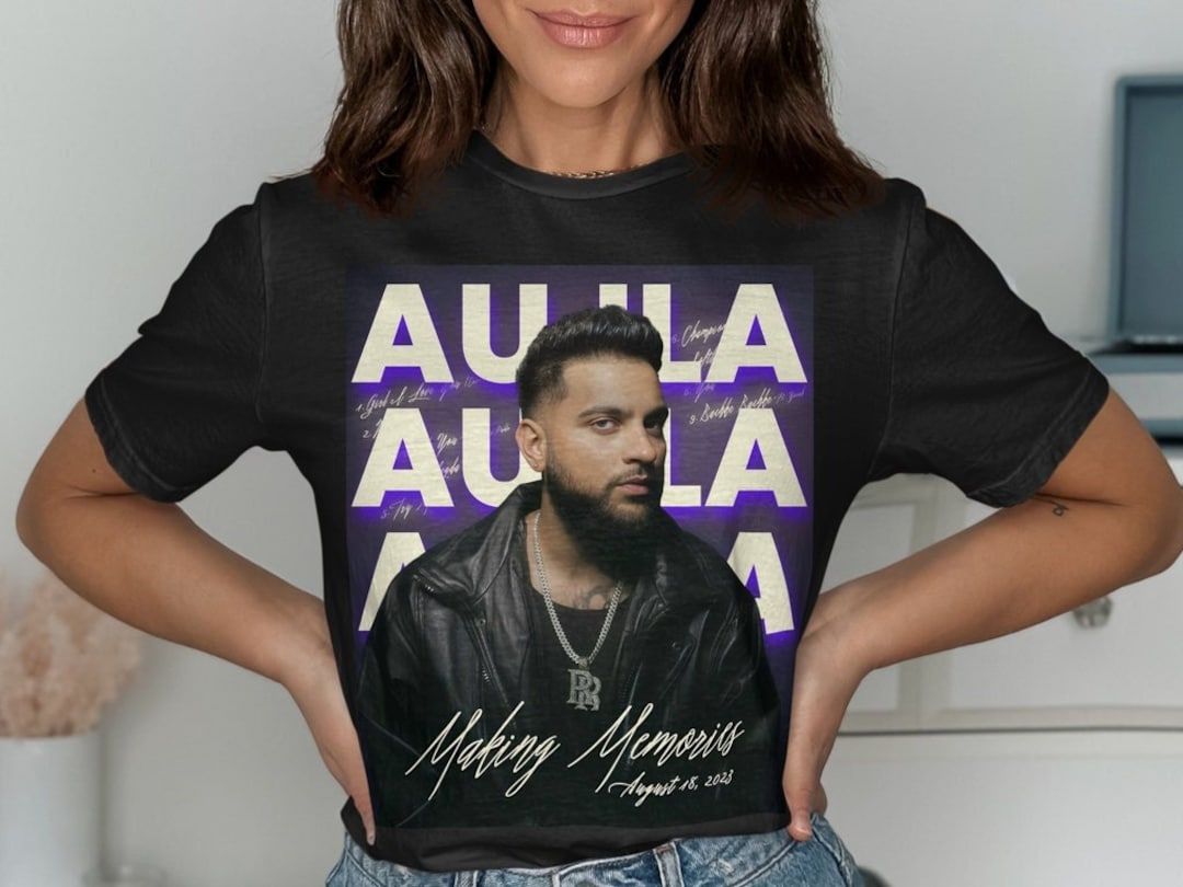 Karan Aujla Making Memories Unisex T-shirt, Punjabi Singer Kaean Aujla ...