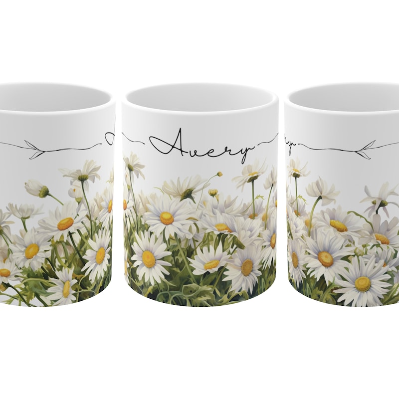 Daisy Mug - Etsy