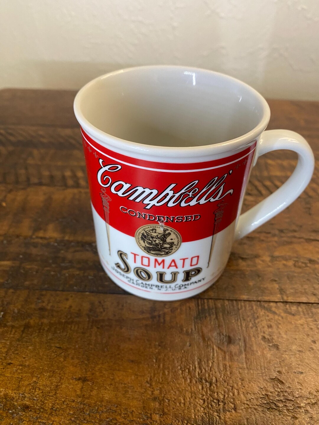Campbell’s Condensed Tomato Soup Label Coffee Mug 125th Anniversary - Etsy