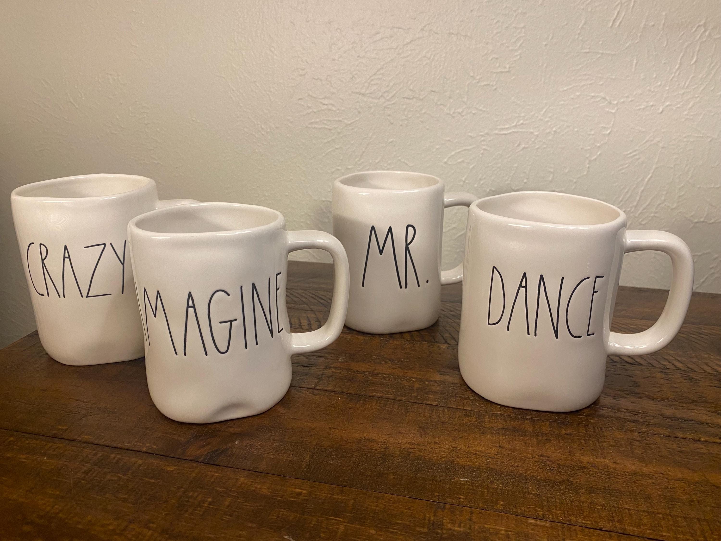 Rae Dunn Artisan Collection by Magenta Large Coffee Mugs AUTHENTIC Your ...