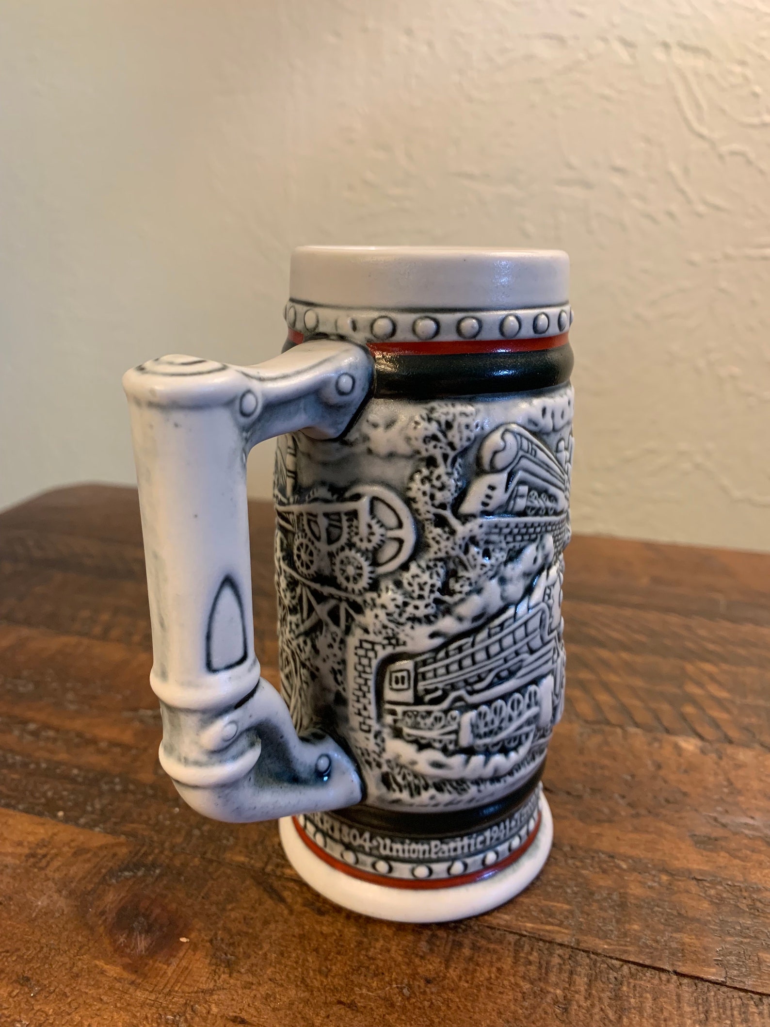 Avon Ceramarte Brazil 1985 Small Beer Stein Trains Handcrafted - Etsy