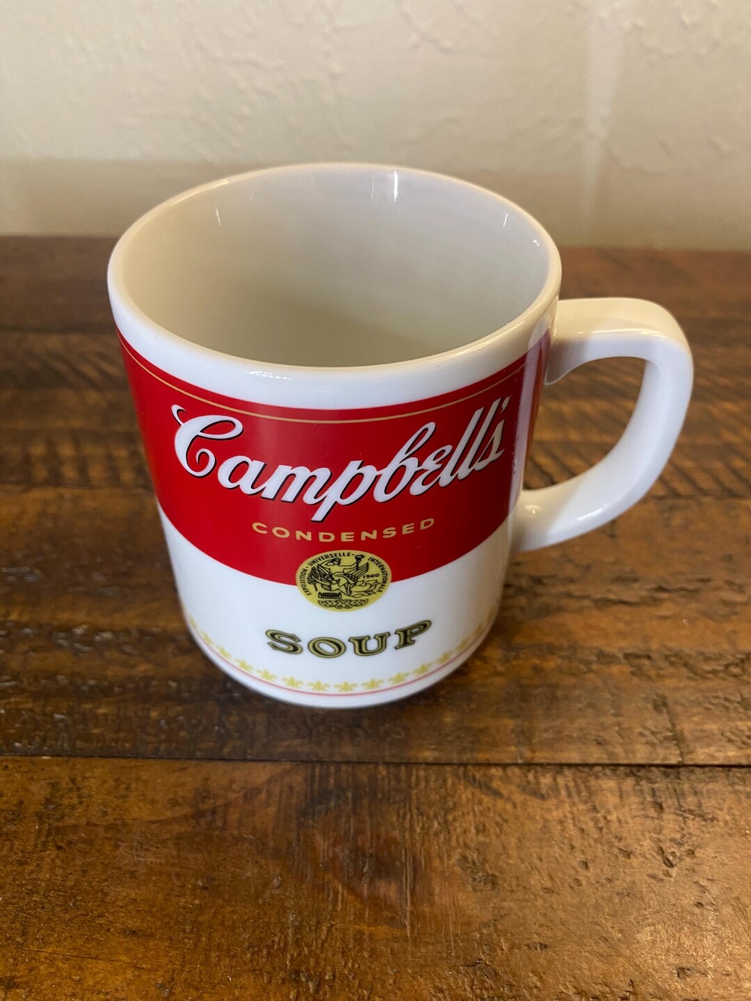 Campbell’s Condensed Soup Label Coffee Mug Vintage 1980’s Corning USA ...