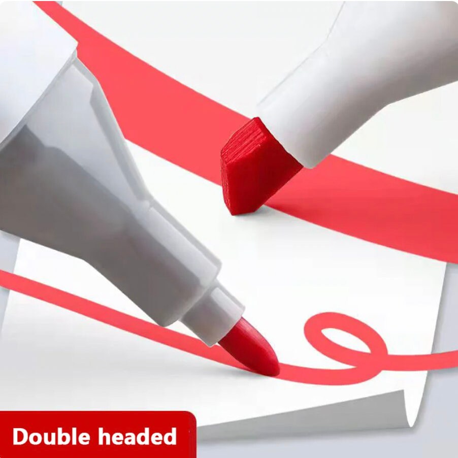 80 Colors Oily Art Marker Pen Set for Draw Double Headed Sketching Oily ...