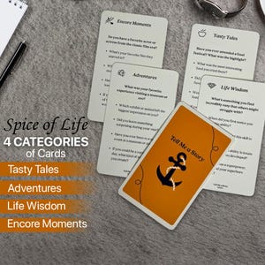 Tell Me a Story | Spice of Life Conversation Cards | Engaging ...