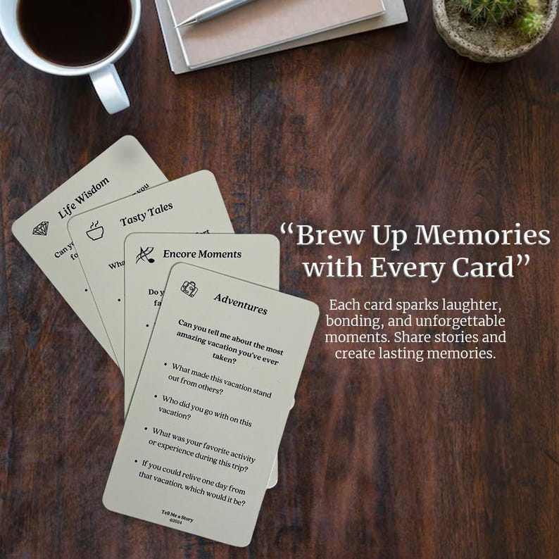 Tell Me a Story | Spice of Life Conversation Cards | Engaging ...