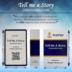 Golden Memories Conversation Cards – 300 Nostalgic Prompts for Seniors ...