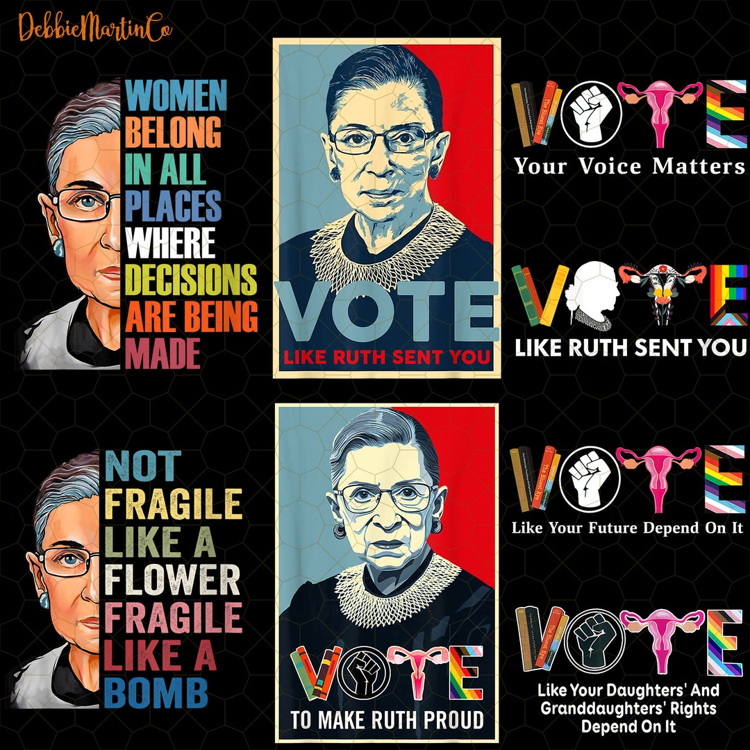 Bundle Vote Like Your Daughters' Rights Png, Vote Like Ruth Sent You ...