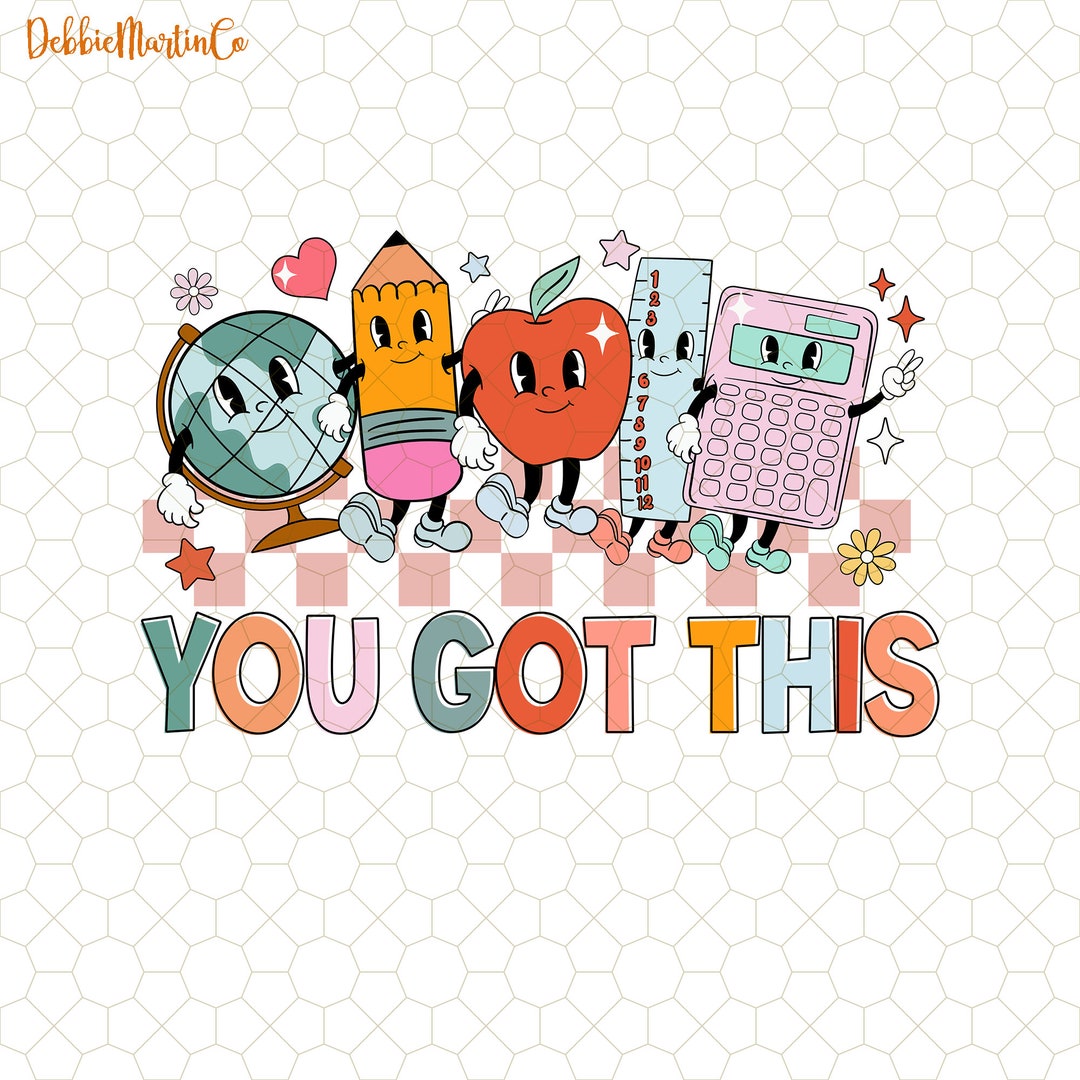 You Got This Svg, Retro Test Day Svg, Teacher Test Day Svg, Testing ...