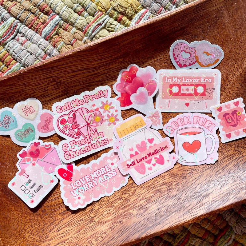 Bookish Stickers - Etsy