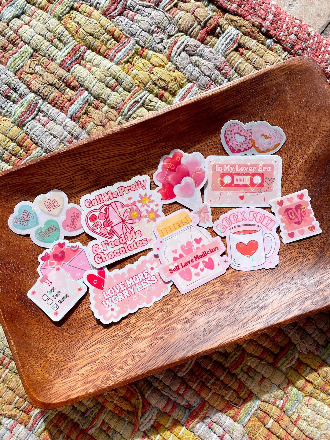 Lover Sticker Bundle Valentines Day Sticker Pack Bookish Sticker Bundle ...