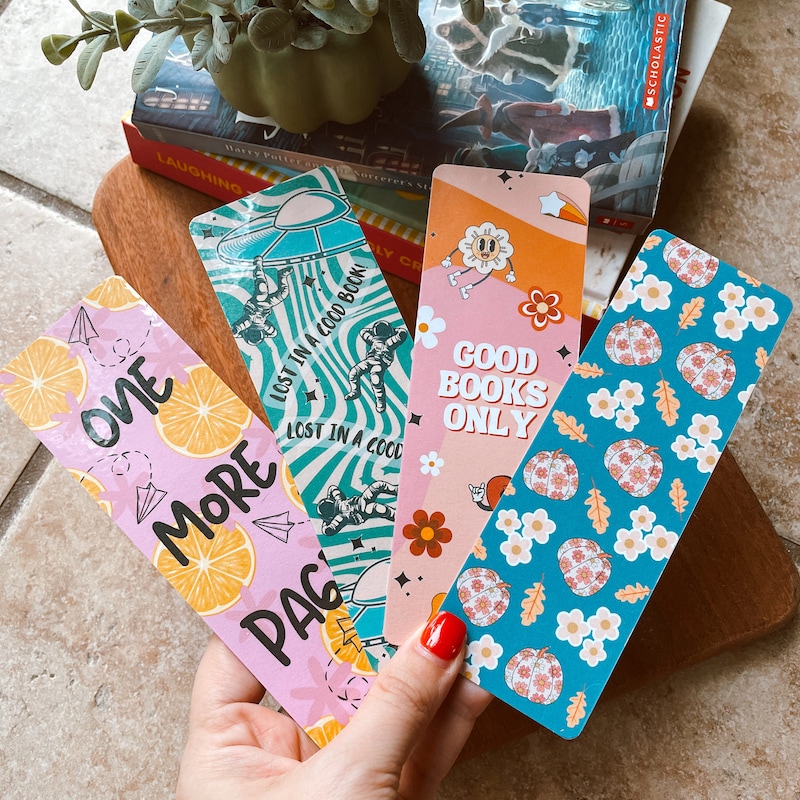 Laminated Bookmark - Etsy