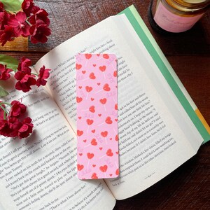 Lover Bookmark Collection Pink Bookmark Handmade Bookmarks Laminated ...