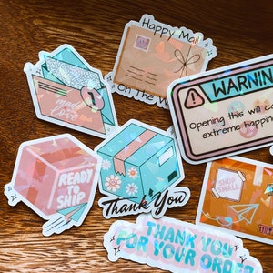 Small Business Sticker Bundle Shop Small Shipping Accessories Shipping ...