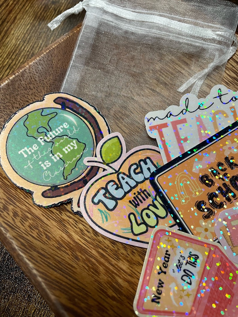 Back to School Teacher Sticker Bundle Teacher Sticker Pack Teacher Life ...