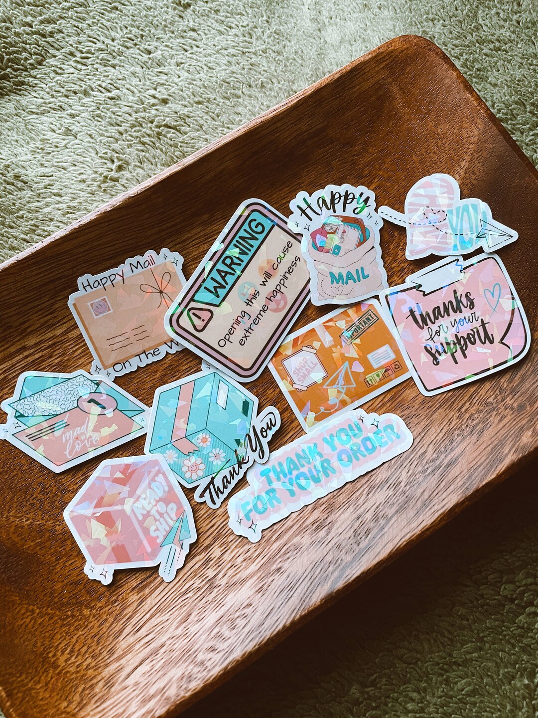 Small Business Sticker Bundle Shop Small Shipping Accessories Shipping ...