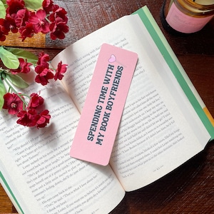 Lover Bookmark Collection Pink Bookmark Handmade Bookmarks Laminated ...