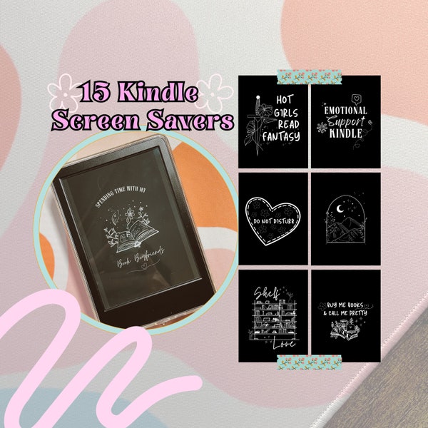 Kindle Lock Screen Designs - Etsy