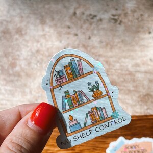 Blue Bookish Holographic Sticker Bundle Bookish Kindle Stickers Book ...