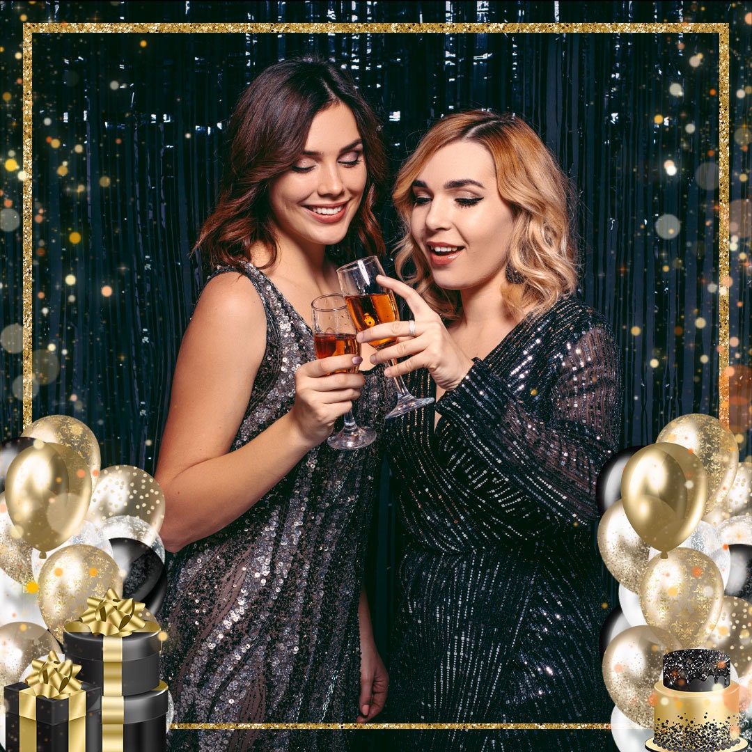 Birthday 360 Animated Overlay 360 Photo Booth Animated - Etsy