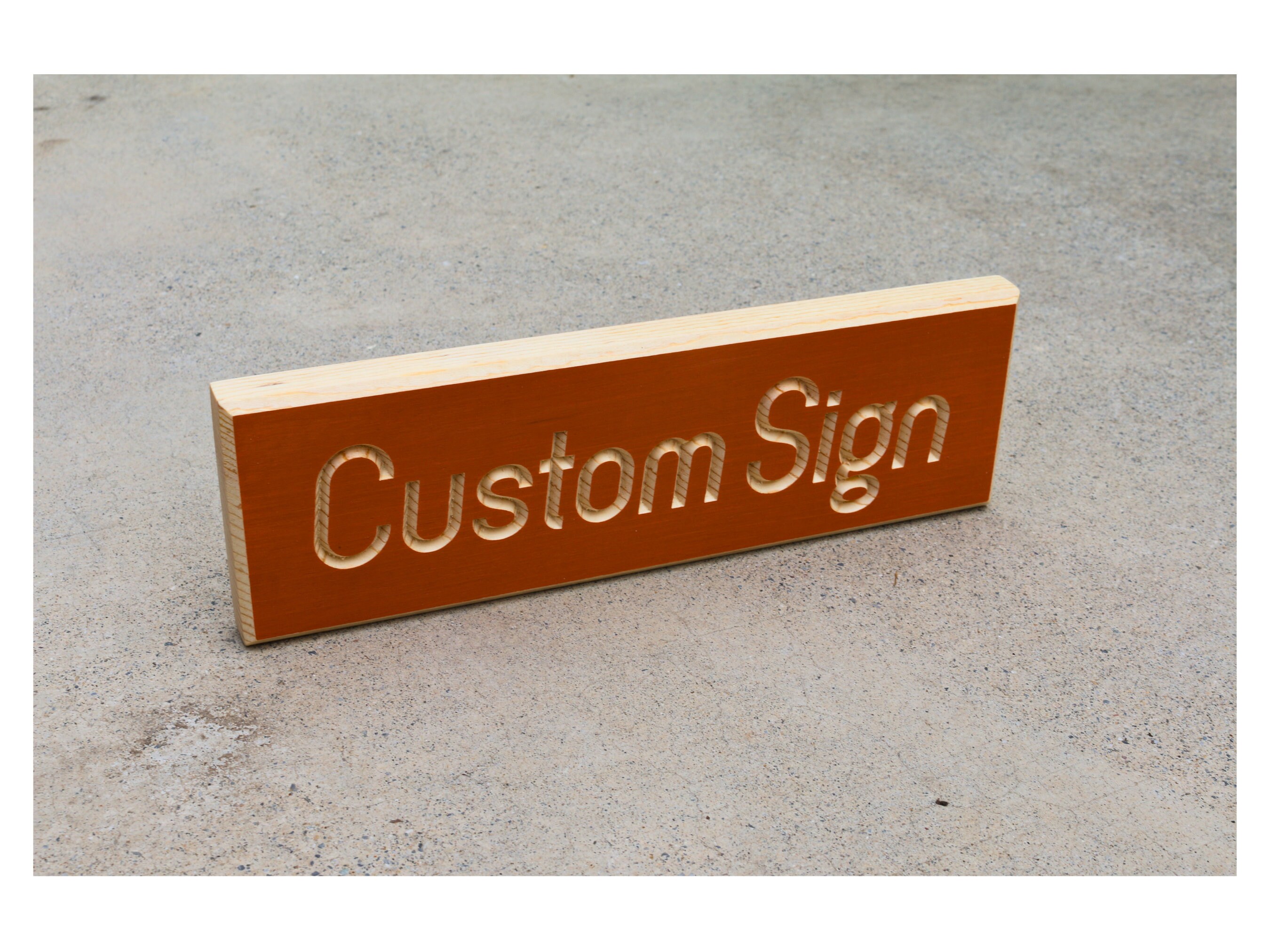 Custom Carved Sign, CNC Sign, Universal Sign CNC Champ - Etsy