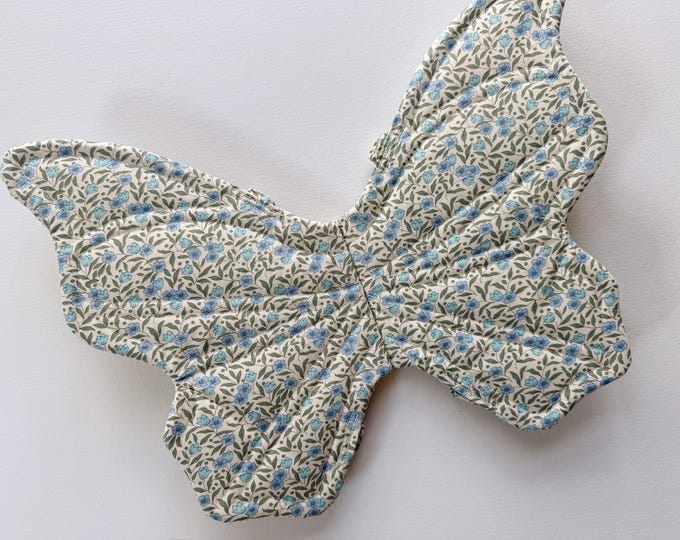 Blue Petite Wildflower Garden Floral Toddler Wearable Butterfly Wings ...