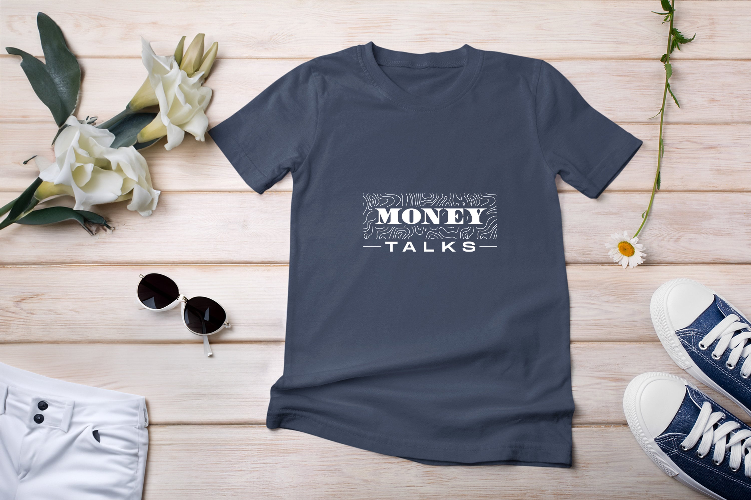 Money Talks Tshirt Graphic Tee, Entrepreneur Shirt, Finance Geek ...