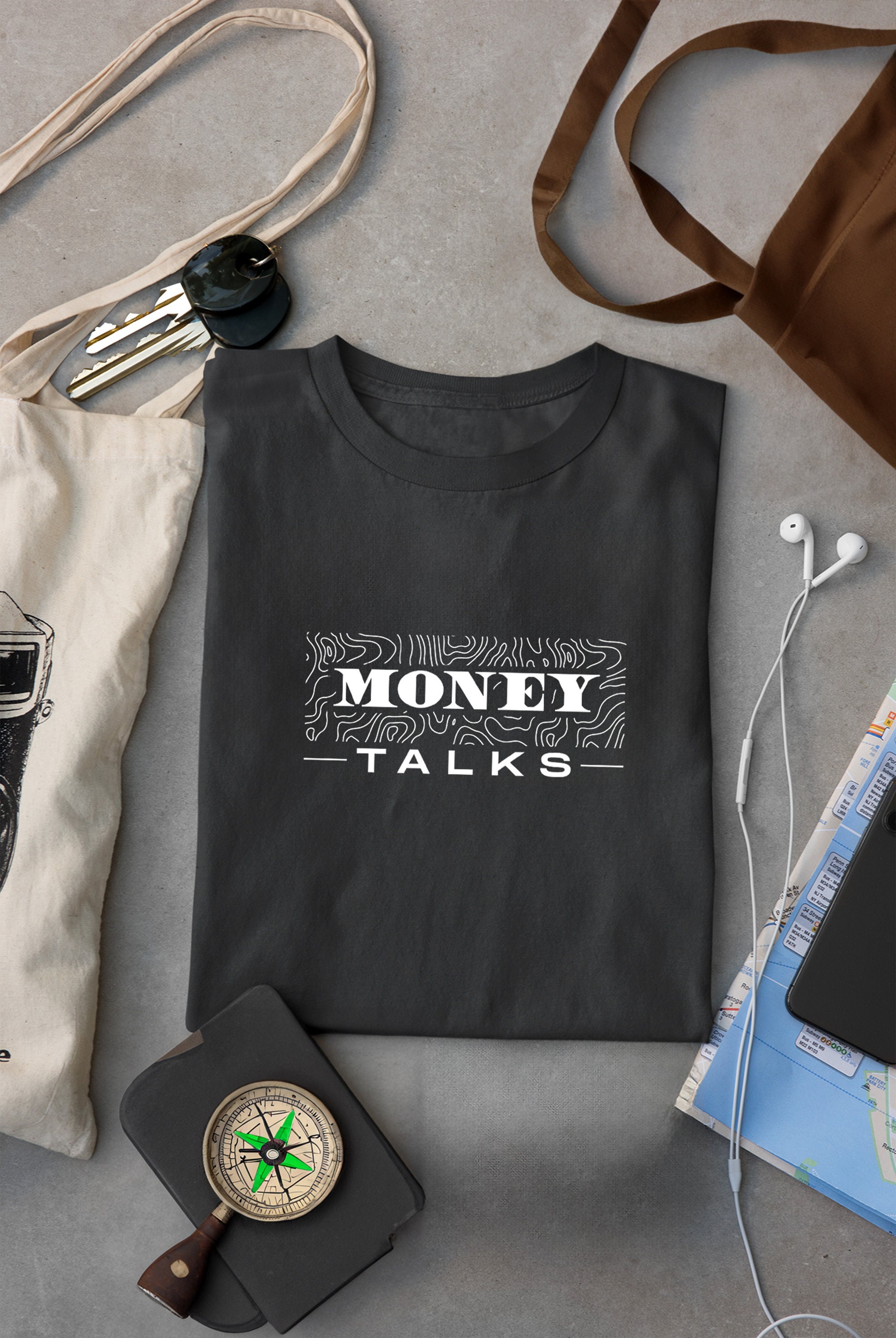 Money Talks Tshirt Graphic Tee, Entrepreneur Shirt, Finance Geek ...