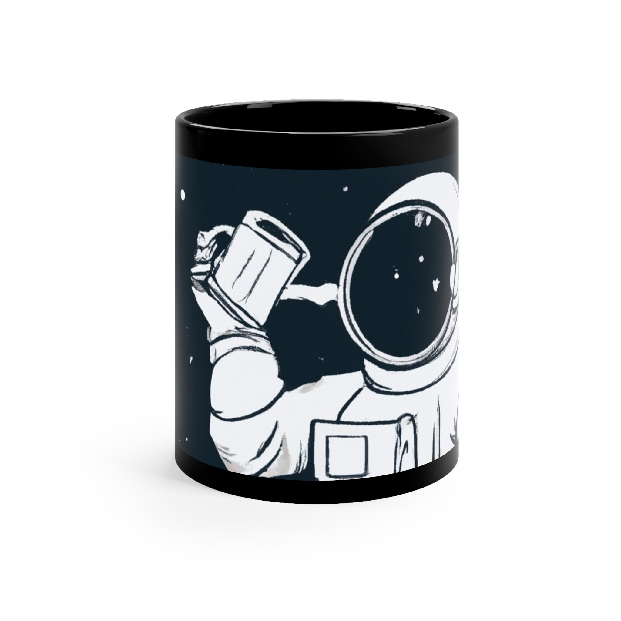 Astronaut Drinking Miller Lite Beer