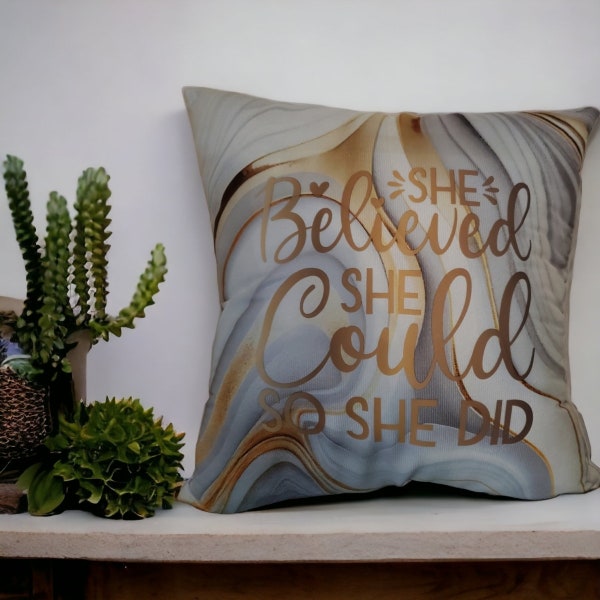 Inspirational Pillow - Etsy