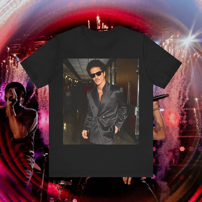 Bruno Mars, Bruno Mars Shirt, Bruno Mars Merch, Bruno Mars Tour, the ...