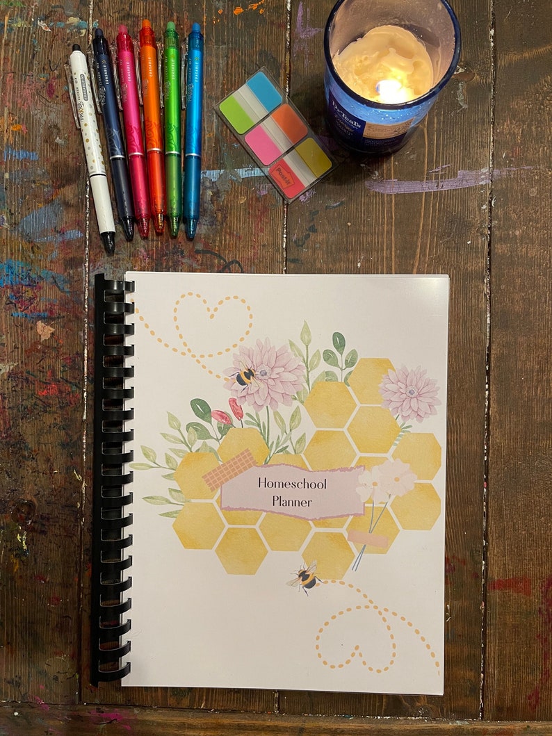 Undated Homeschool Planner - Etsy