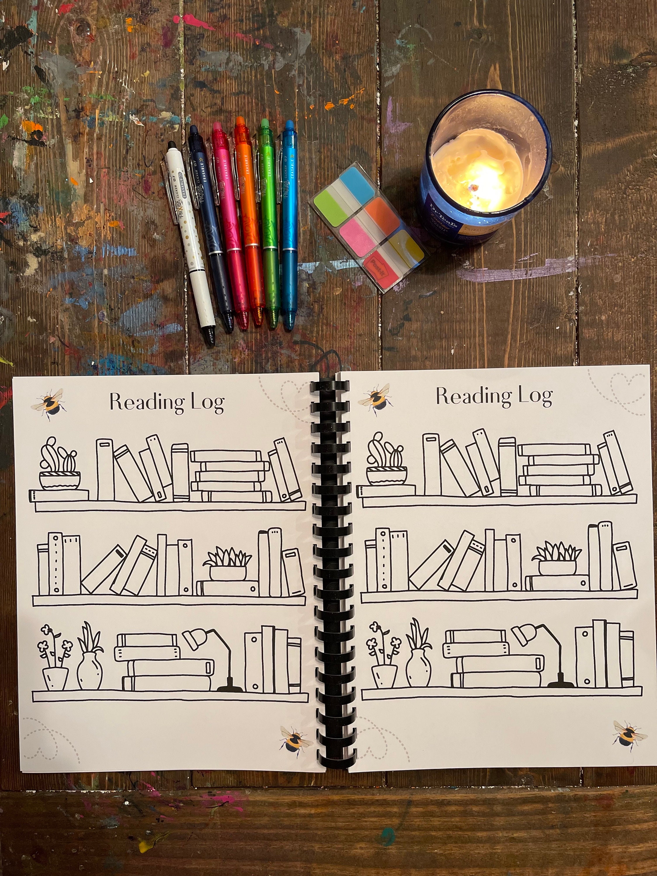 Undated Homeschool Planner - Etsy