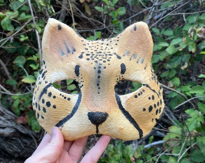 Cheetah/ Serval Therian Mask - Etsy