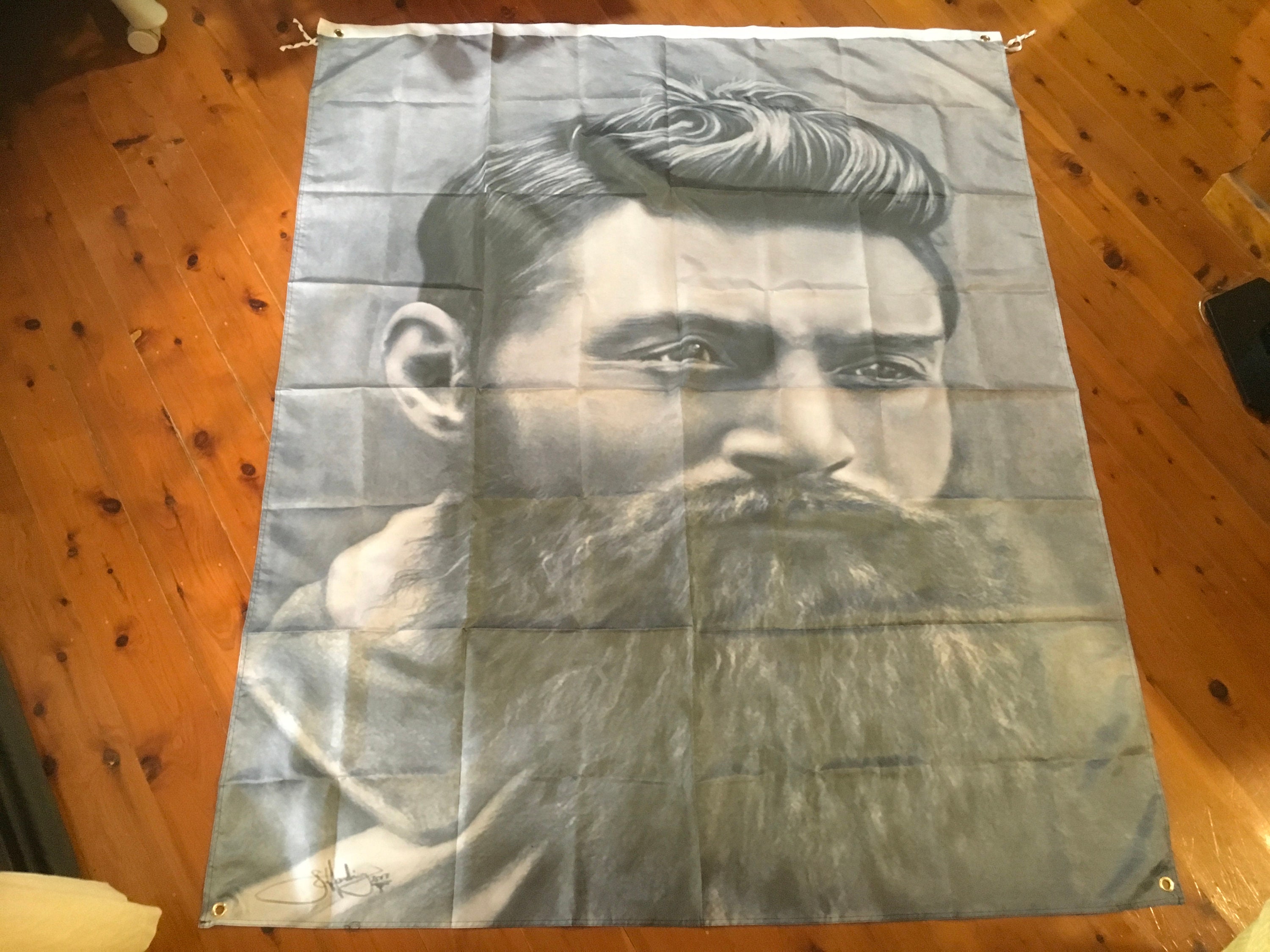 Aus Seller 6x5 Foot Collectable Memorabilia NED KELLY Genuine ...