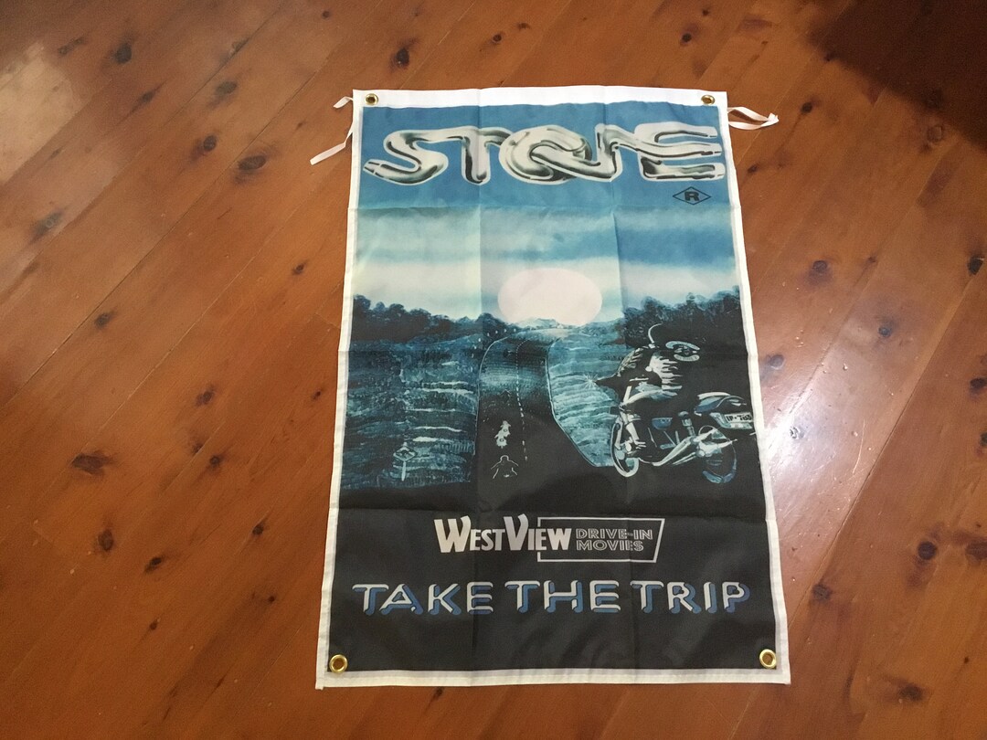 Aus Seller 5x3 Foot. Movie Poster Memorabilia Biker Genuine Stone ...