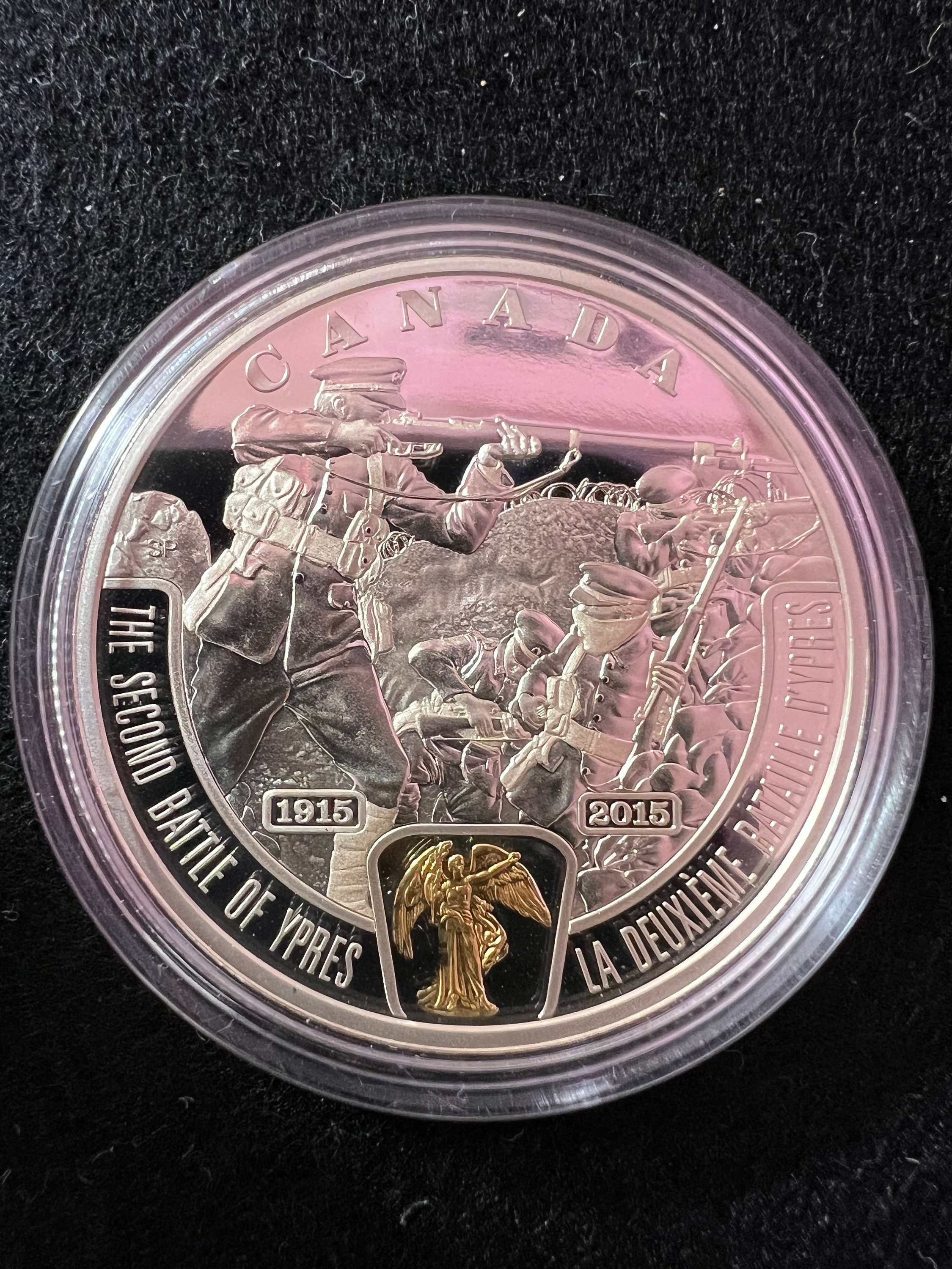 1 Oz 9999 Pure Silver Coin, 2015 Collectible Coin First World War ...