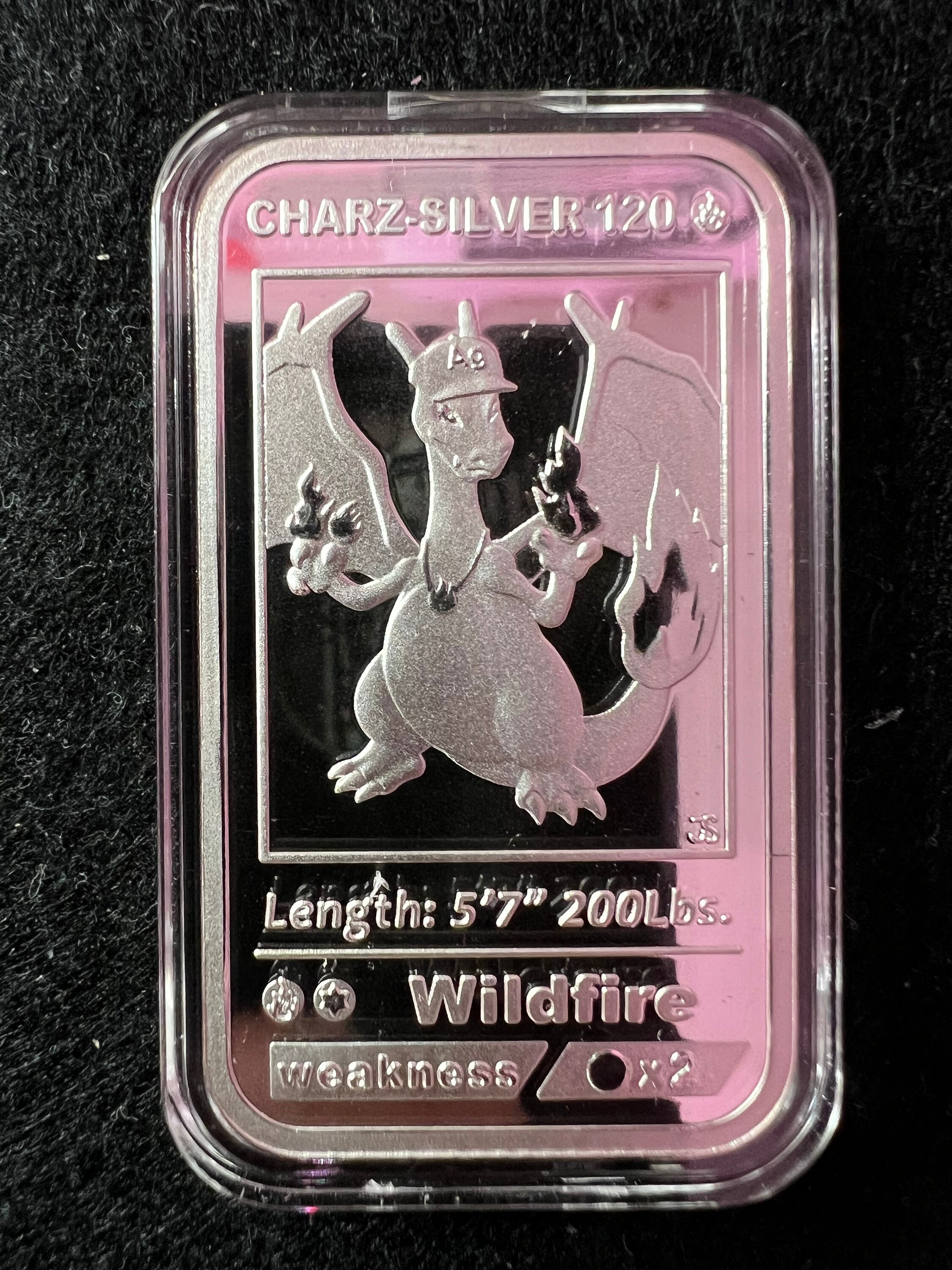 Pokemon Pure Silver Bars. Set 3 X 1 Oz 999 Silver Bars, Pikachu ...